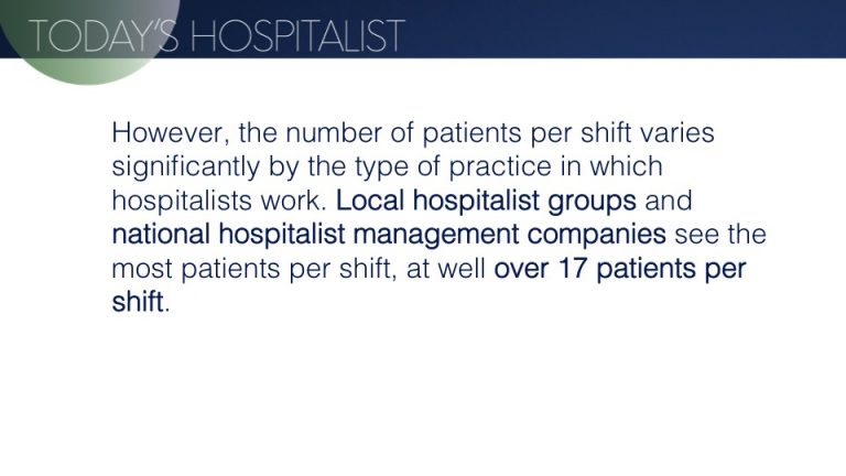 A 10-year look at patient volumes - Today's Hospitalist